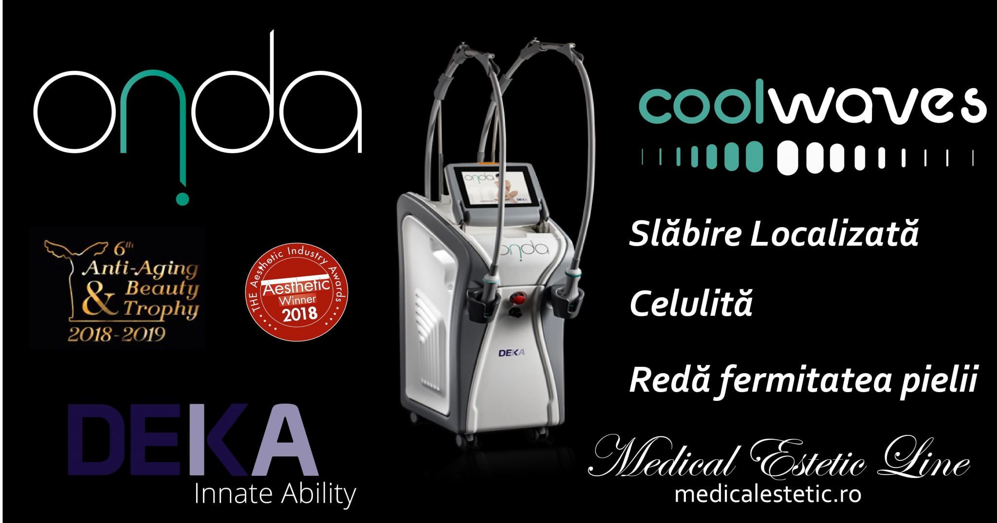 ONDA COOLWAVES | Unic Importator DEKA Laser | medicalestetic.ro