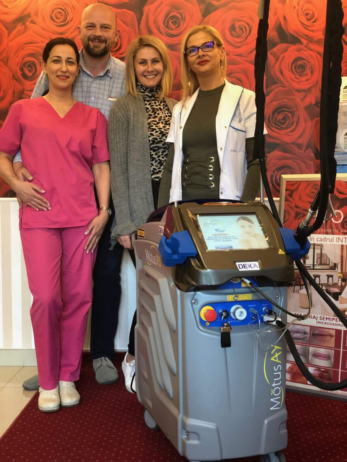 Primul Laser Motus AY din România - Clinica Novia Estetica - Medical ...